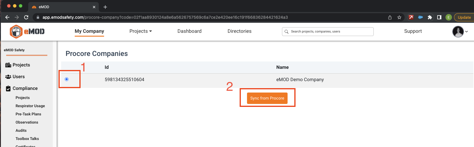 PTP and Daily Log Sync - Procore Integration – Help Center
