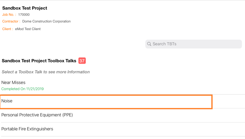 How to conduct a Toolbox Talk (TBT) – Help Center